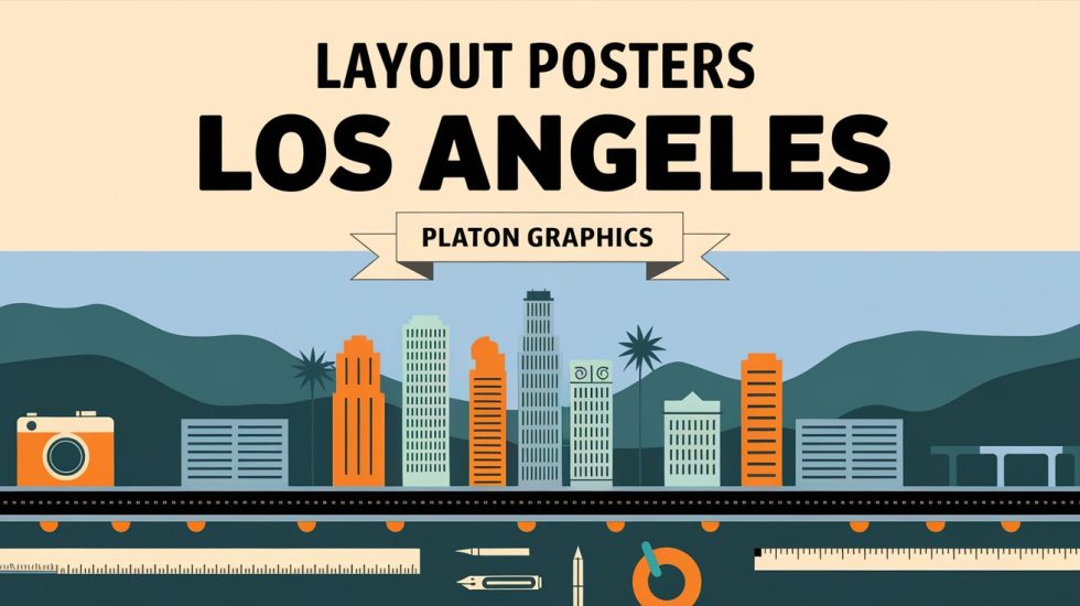Layout Posters Los Angeles - Platon Graphics