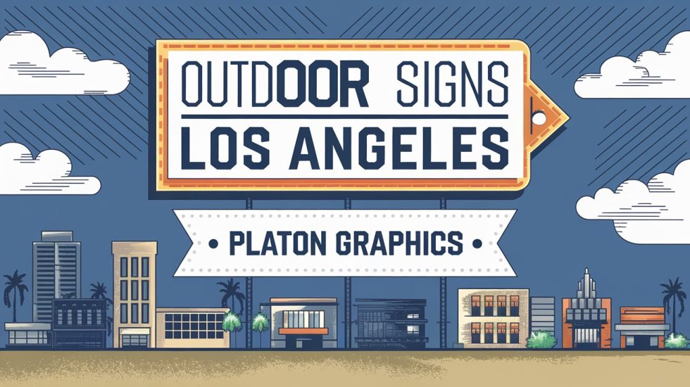 Outdoor Signs Los Angeles - Platon Graphics