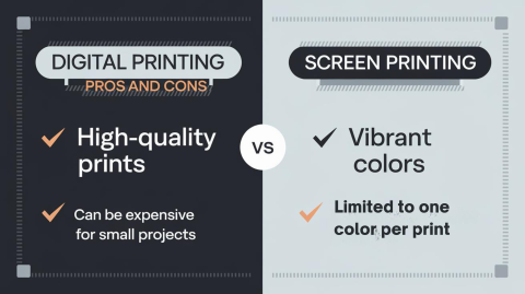 Digital Printing Vs Screen Printing: Pros and Cons - Platon Graphics