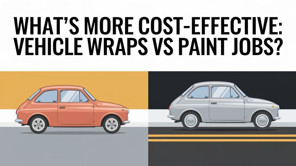 Vehicle Wraps Vs Paint Jobs WhatS More CostEffective - Platon Graphics