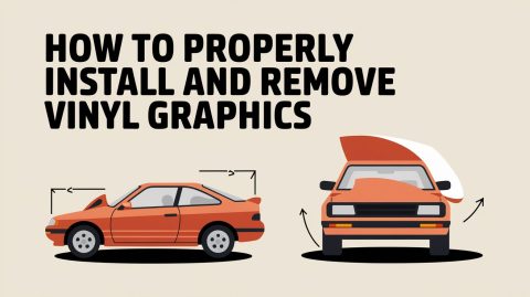 How to Properly Install and Remove Vinyl Graphics - Platon Graphics