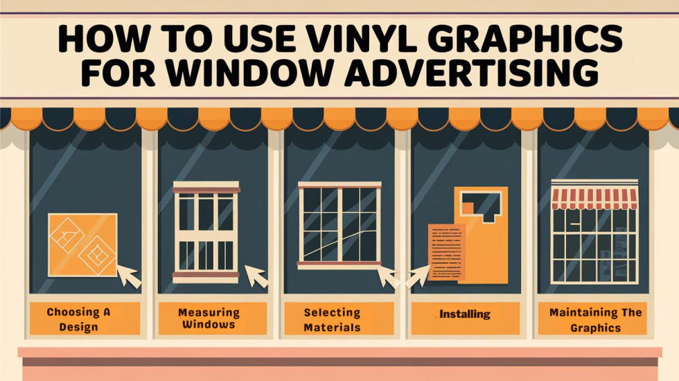 How to Use Vinyl Graphics for Window Advertising - Platon Graphics