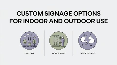 The Best Custom Signage Options for Indoor and Outdoor Use - Platon ...