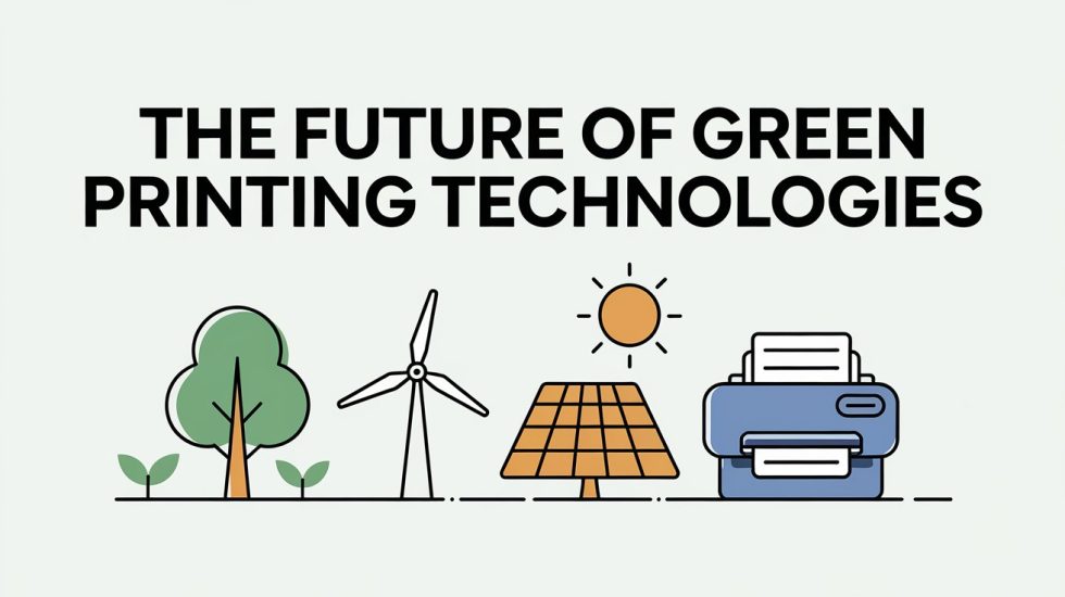 The Future of Green Printing Technologies - Platon Graphics